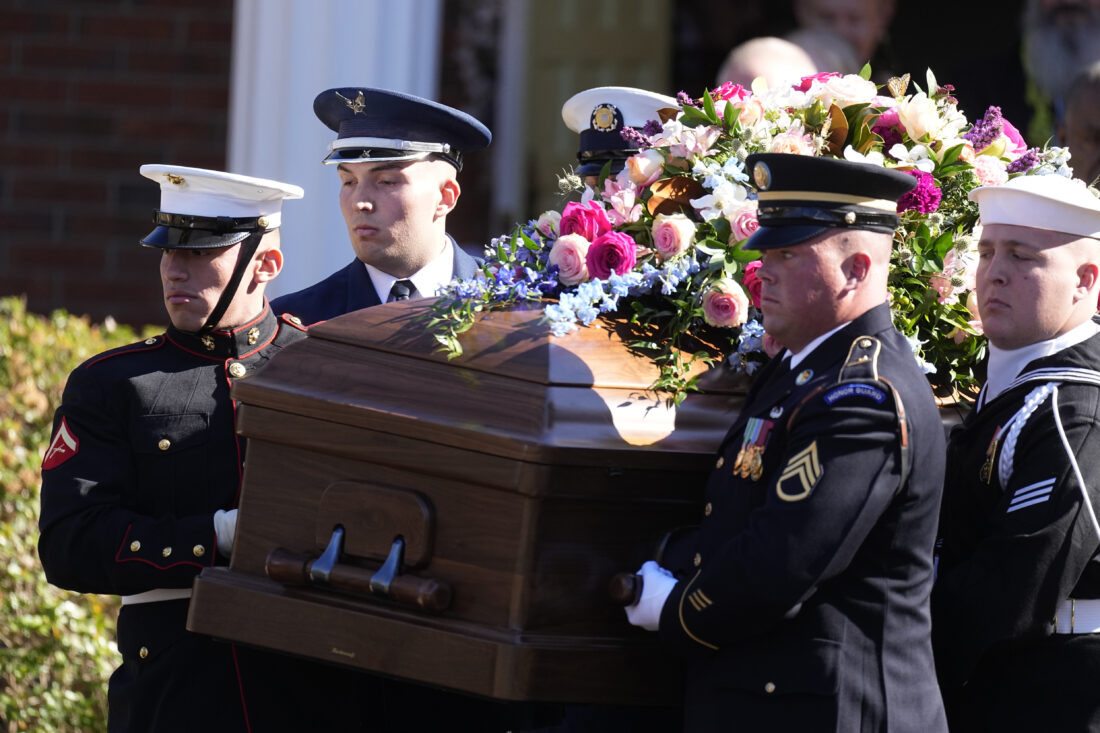 Rosalynn Carter eulogized before family, friends as husband Jimmy bears ...